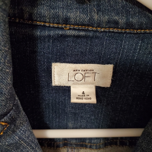 LOFT | Jackets & Coats | Loft Jean Jacket | Poshmark